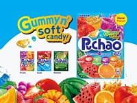 Puchao Chewy Gummy Candy Melon | Sweet Pete's Candy