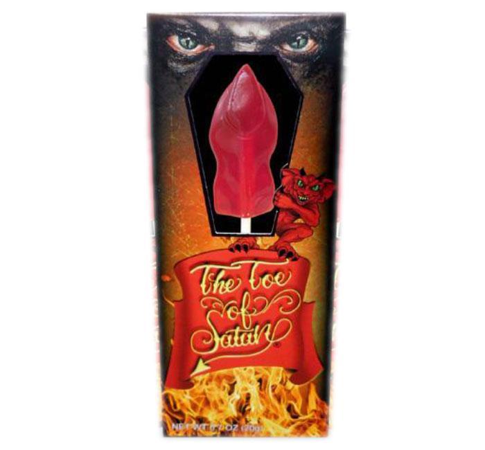 Toe of Satan Hottest Lollipop | Sweet Pete's Candy
