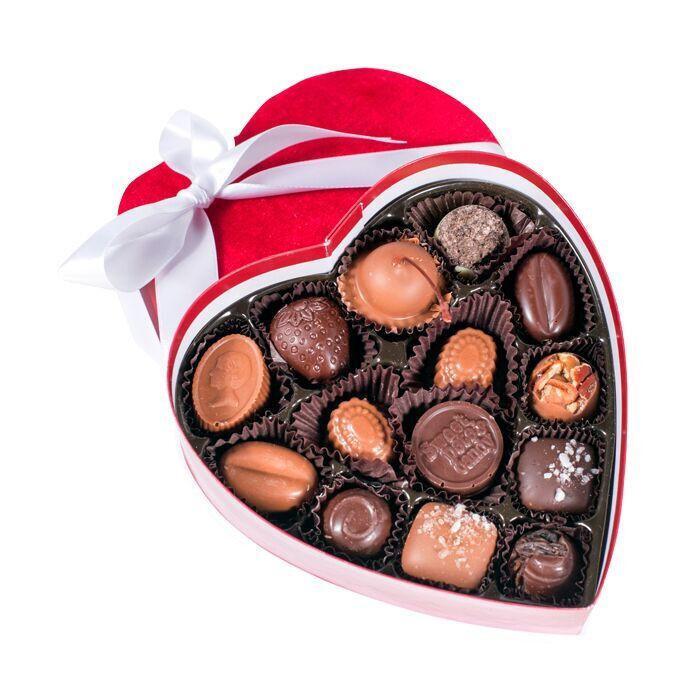 Valentine Assorted Heart Chocolates | Sweet Pete's Candy