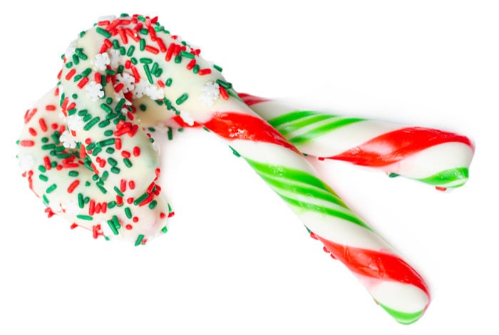 Dipped Candy Canes | Sweet Pete's Candy