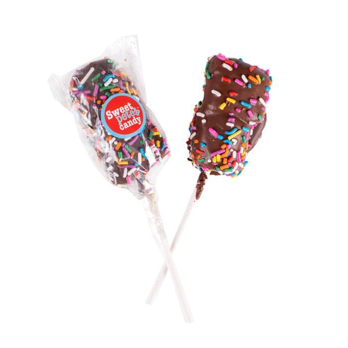 Chocolate Fluff Pops | Sweet Pete's Candy