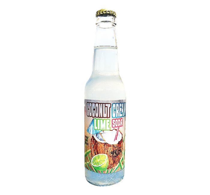 Coconut Cream Lime Soda | Sweet Pete's Candy