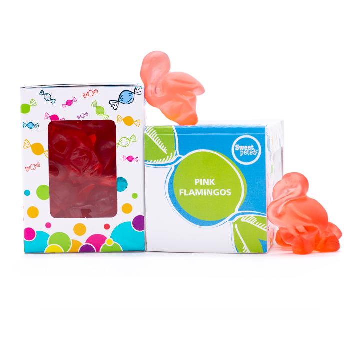 Gummy Flamingo Candy Gift Box | Sweet Pete's Candy